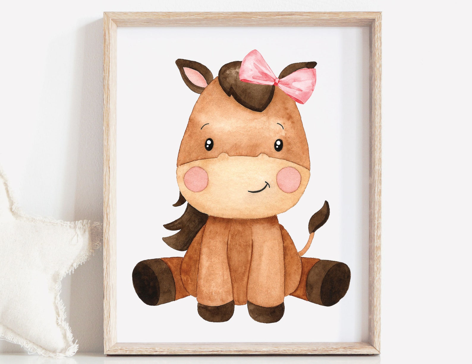 Farm Animals Nursery Wall Art Set of 3 Farm Nursery Prints | Etsy