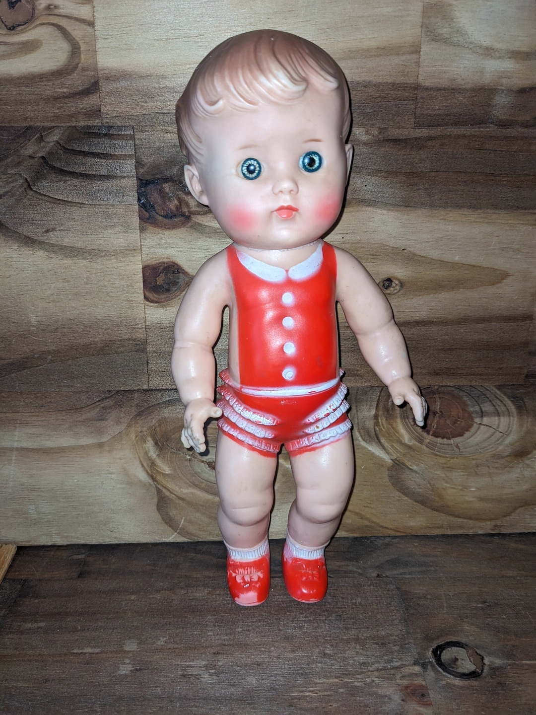 Vintage the Sun Rubber Company Doll Toy 10” - Etsy