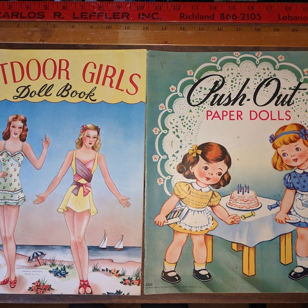 Paper Doll Books - Etsy