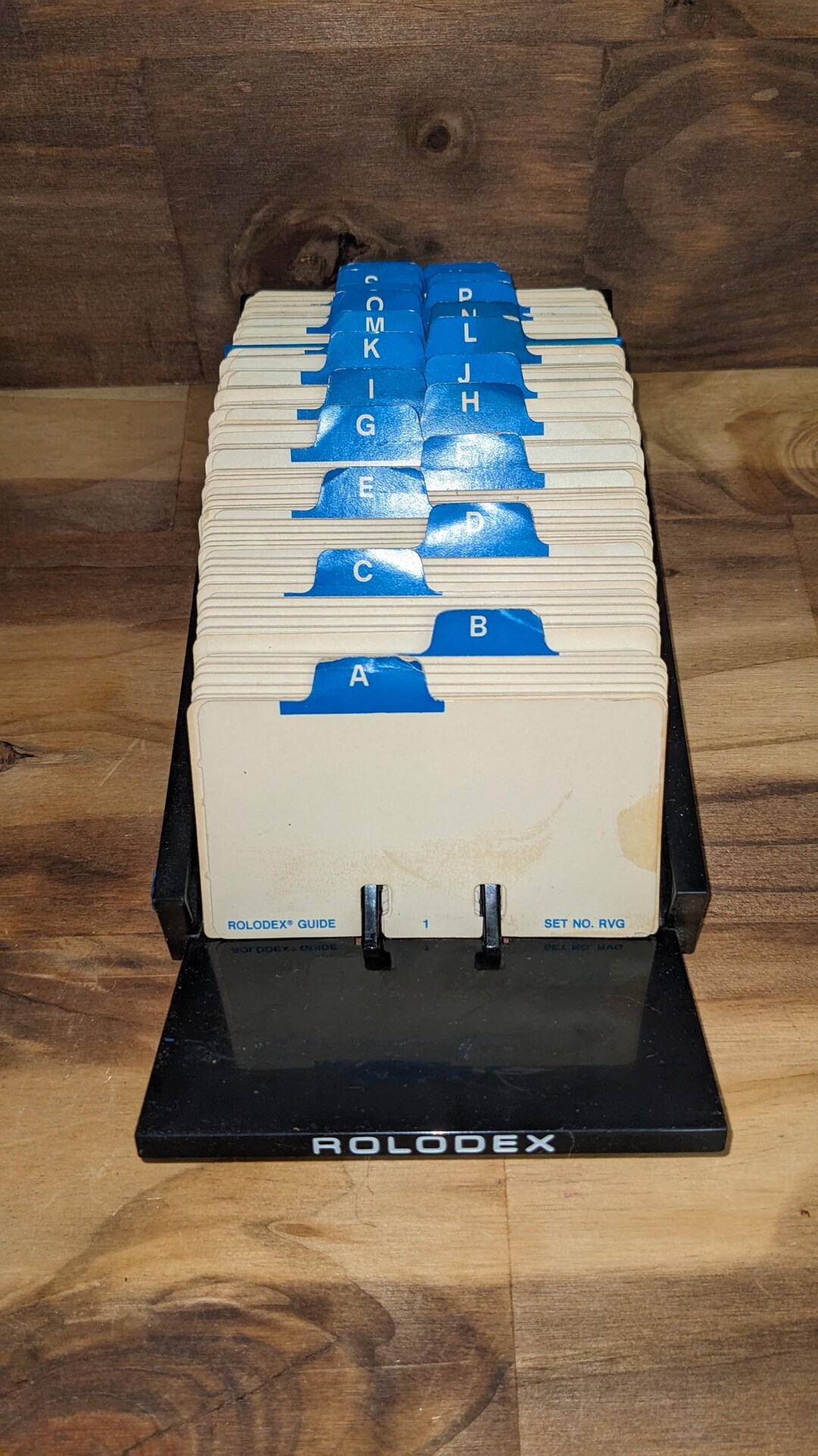 Vintage Rolodex - Etsy