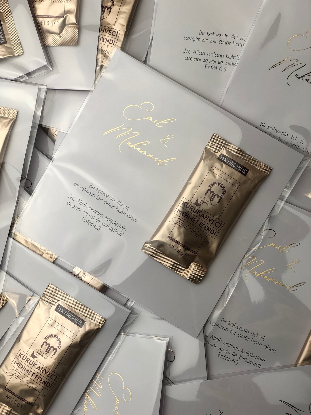 Mocha Cards, Turkish Mocha, Engagement Gifts, Party Favors, Mehmet ...