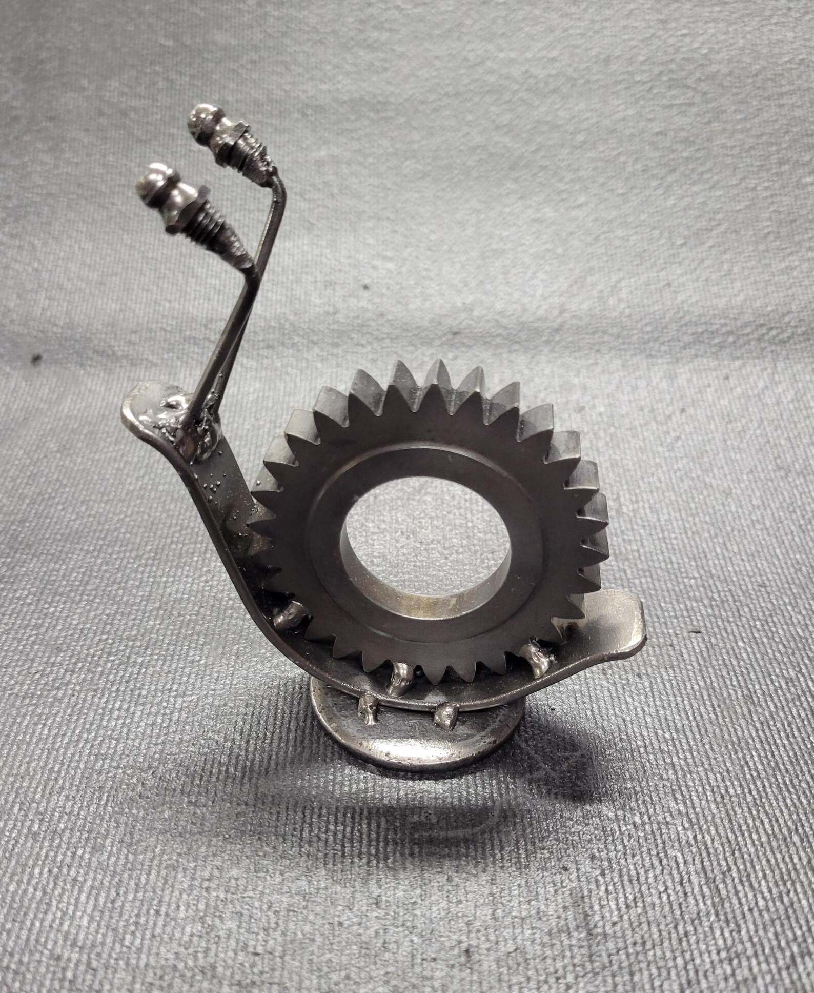 Handmade Industrial Steampunk Snail Sculpture, Unique Collectable ...