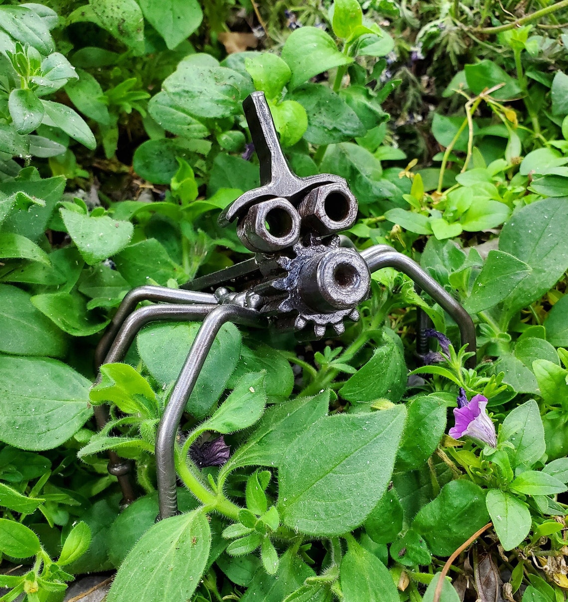Industrial Steampunk Insect Repurposed Metal Art Garden - Etsy