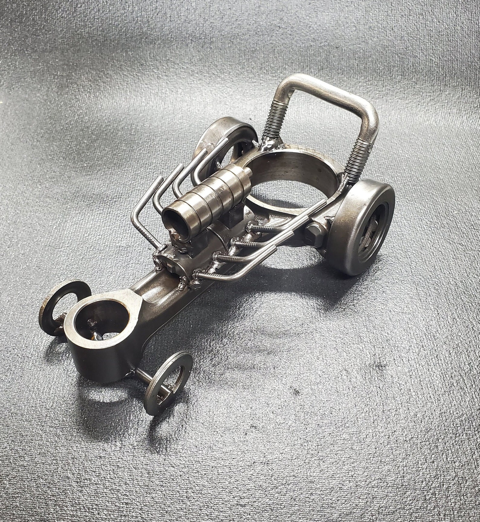 Repurposed Metal Dragster, Upcycled Part, - Etsy