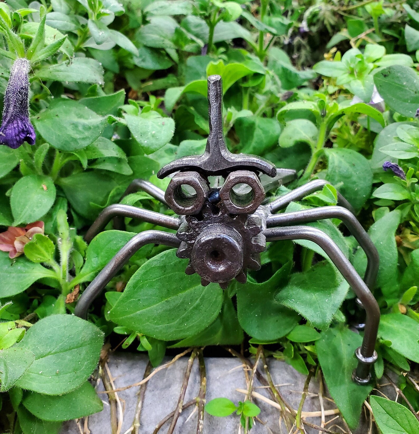 Industrial Steampunk Insect Repurposed Metal Art Garden - Etsy