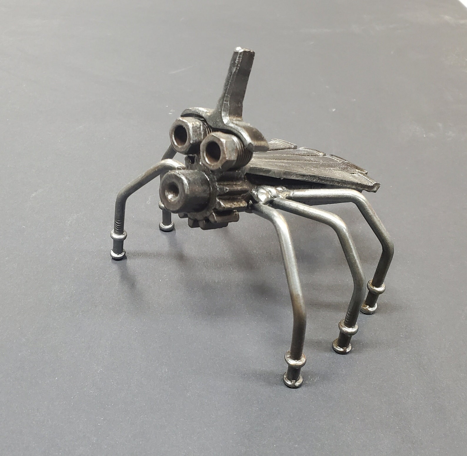 Industrial Steampunk Insect Repurposed Metal Art Garden - Etsy