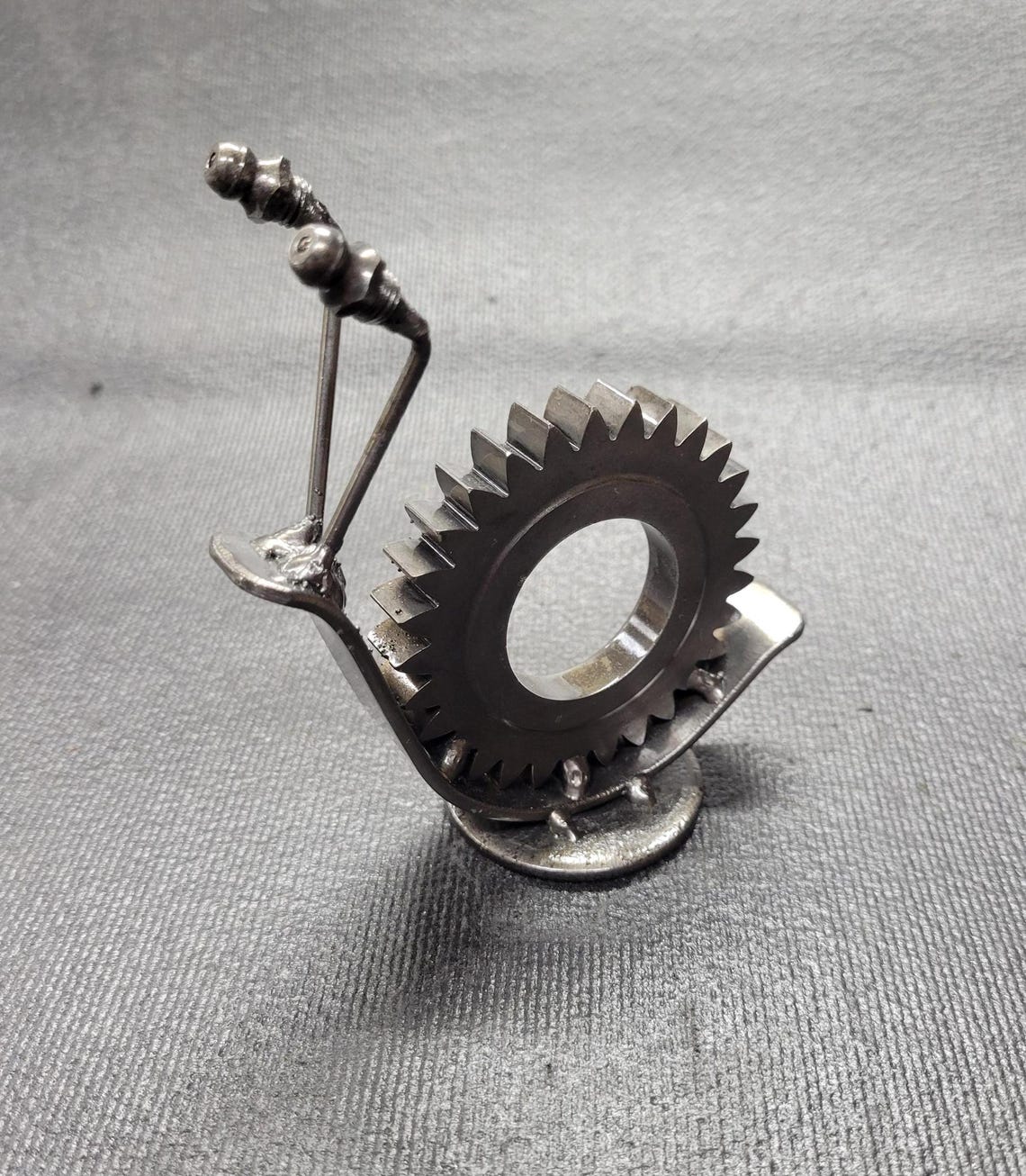 Handmade Industrial Steampunk Snail Sculpture, Unique Collectable ...