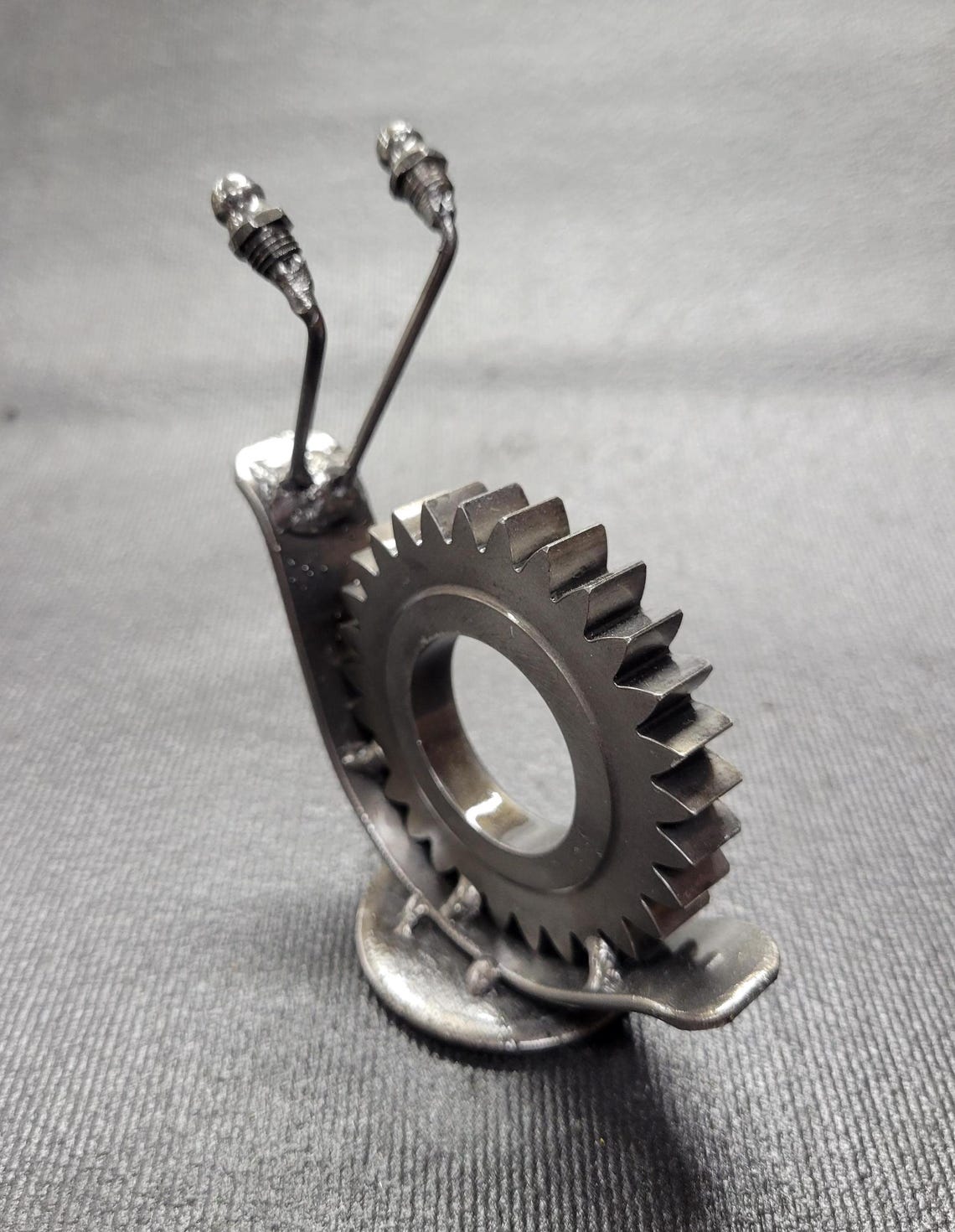 Handmade Industrial Steampunk Snail Sculpture, Unique Collectable ...