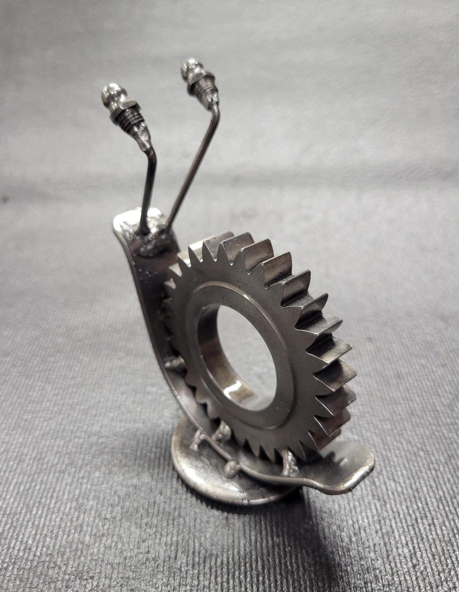 Handmade Industrial Steampunk Snail Sculpture, Unique Collectable ...