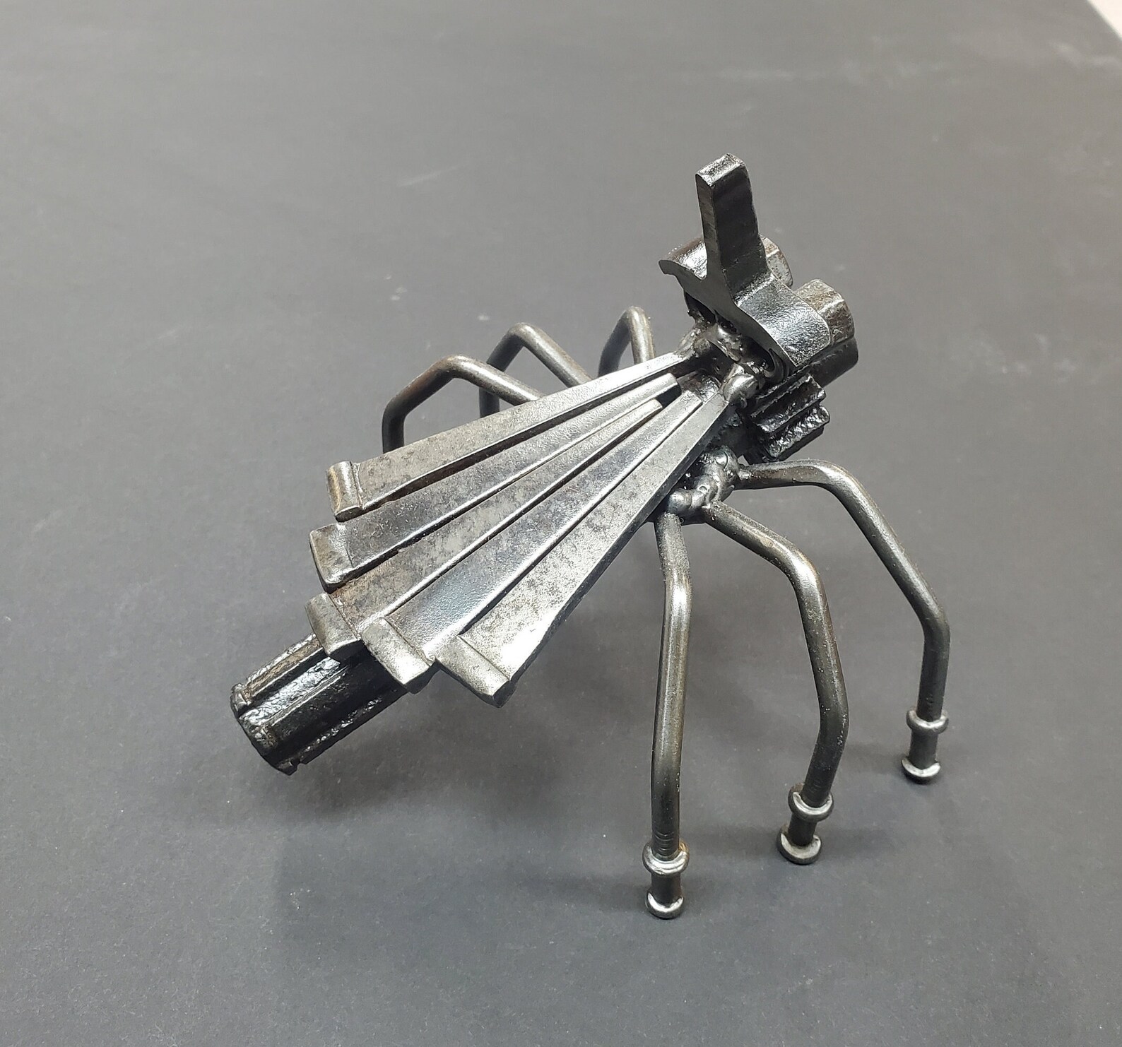 Industrial Steampunk Insect Repurposed Metal Art Garden - Etsy