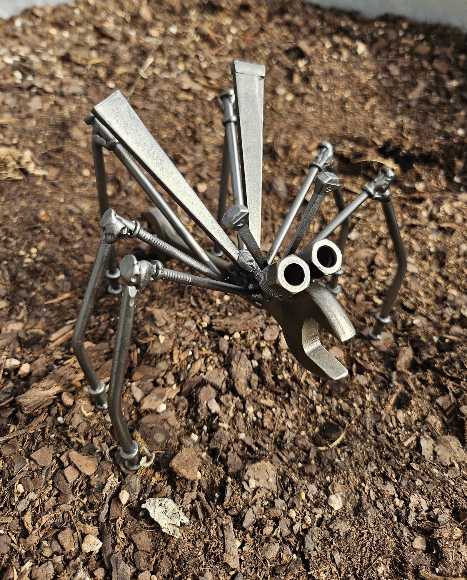 Grass Hopper Handmade Industrial Steampunk Sculpture, Unique ...