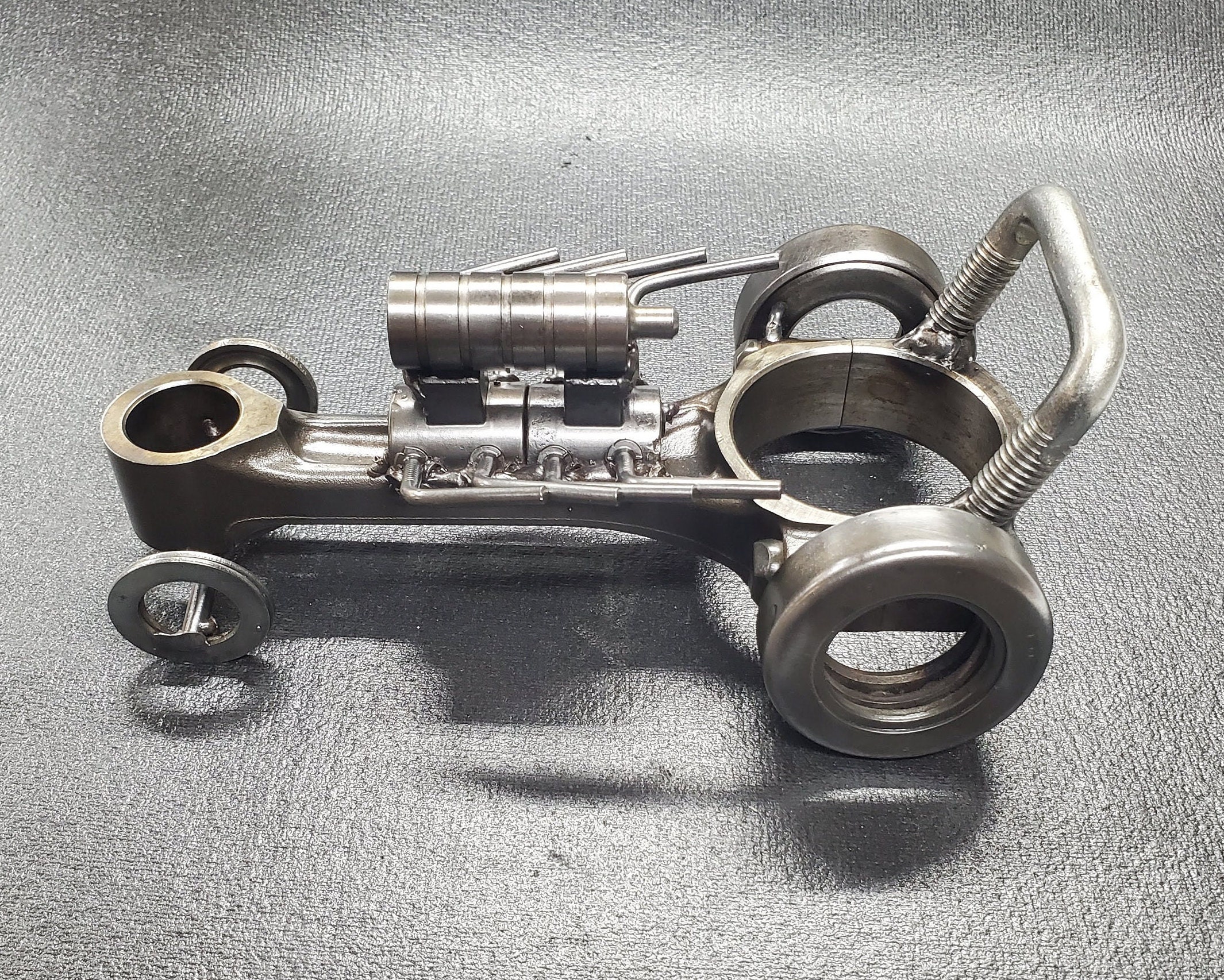 Repurposed Metal Dragster, Upcycled Part, - Etsy