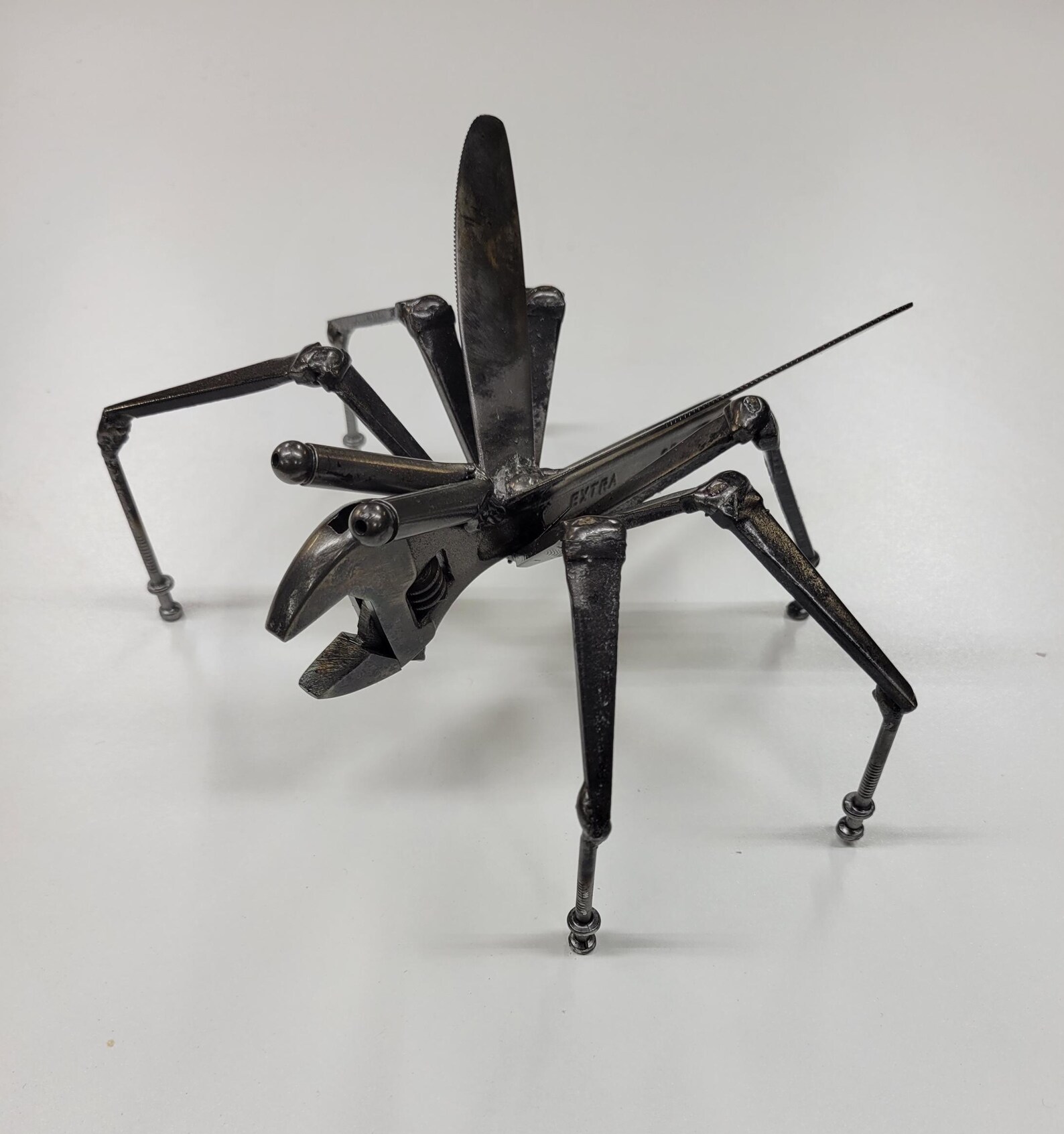 Handmade Industrial Steampunk Insect Sculpture, Unique Collectable ...