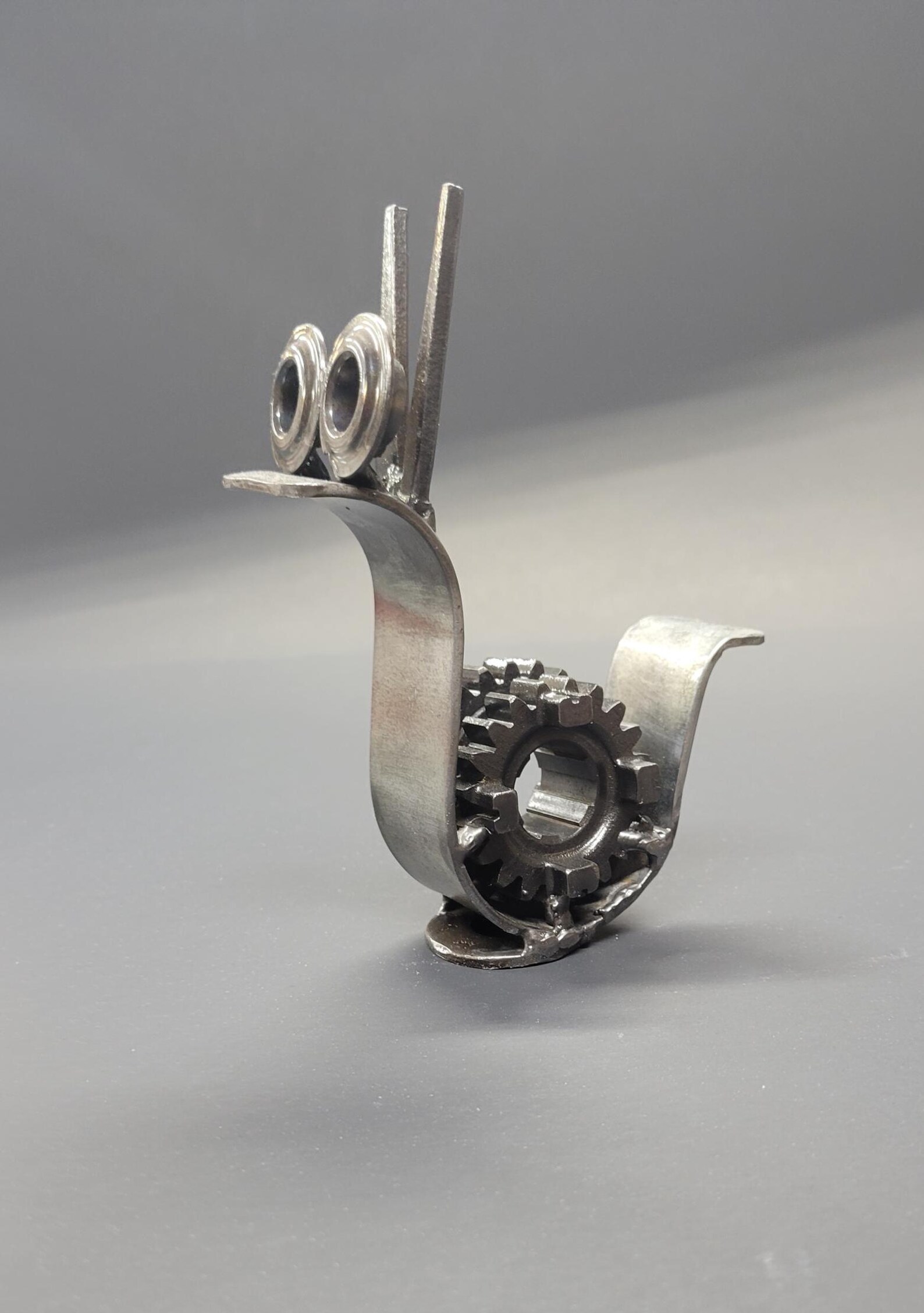 Handmade Industrial Steampunk Snail Sculpture, Unique Collectable ...