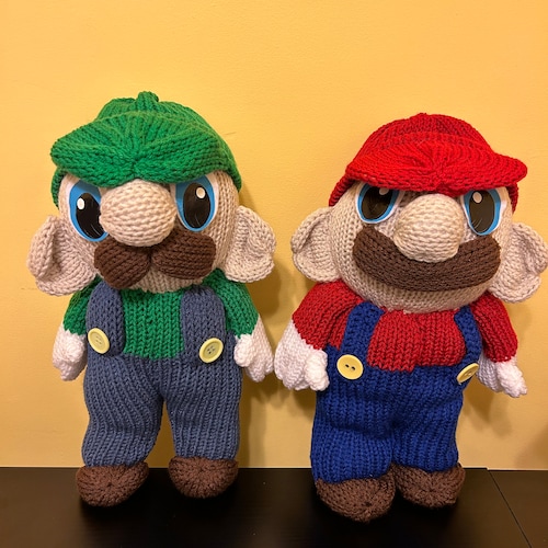 KNITTING MACHINE PATTERN Crocheted Knitted Toy Mouse Stuffed - Etsy