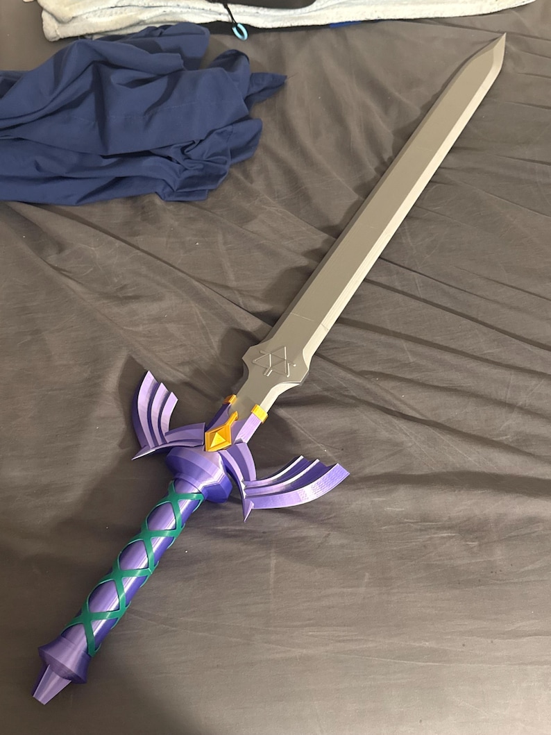 The Legend of Zelda 3D Printed Master Sword - Etsy