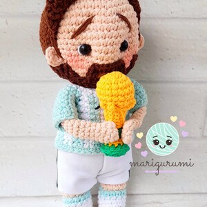 Lionel Messi Amigurumi Pattern - Etsy