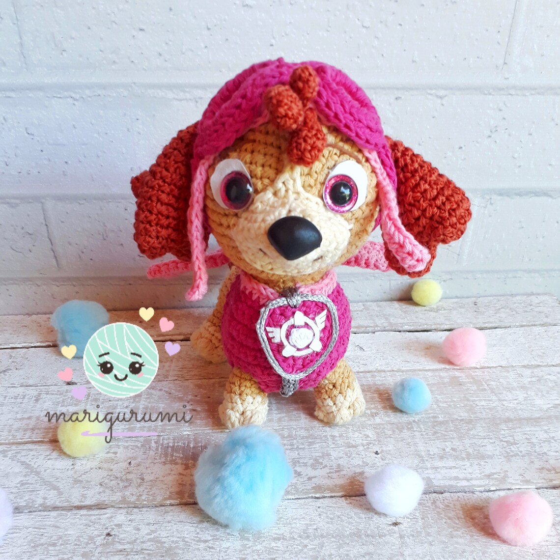 Mini Skye Patrón Amigurumi - Etsy