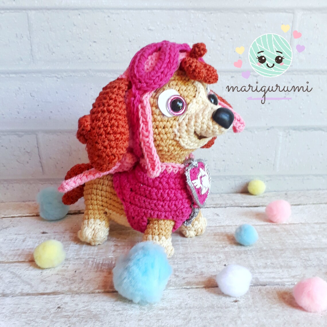 Mini Skye Patrón Amigurumi - Etsy