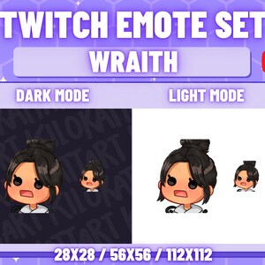 5 Quarantine Wraith Emotes + 1 ANIMATED Emote - Apex Legends - Twitch ...
