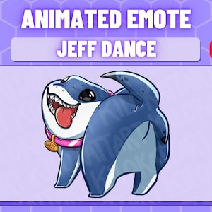 Animated Jeff the Land Shark Dance Emote - Twitch - Discord - Stream ...