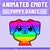 Animated RAVE Dance Emote Kawaii Twitch Discord Stream Gaming Cute Wolf ...
