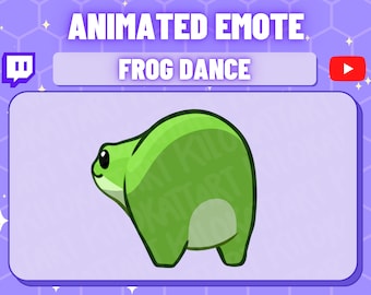 Animated Kawaii Strawberry Cat Dance Emote Twitch Discord - Etsy