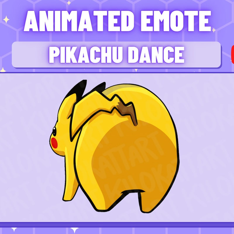 Pikachu Butt - Etsy
