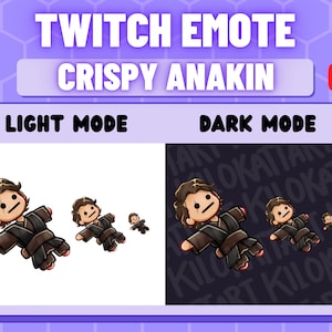 Crispy Anakin Lay Emote - Star Wars - Gaming - Twitch - Youtube ...