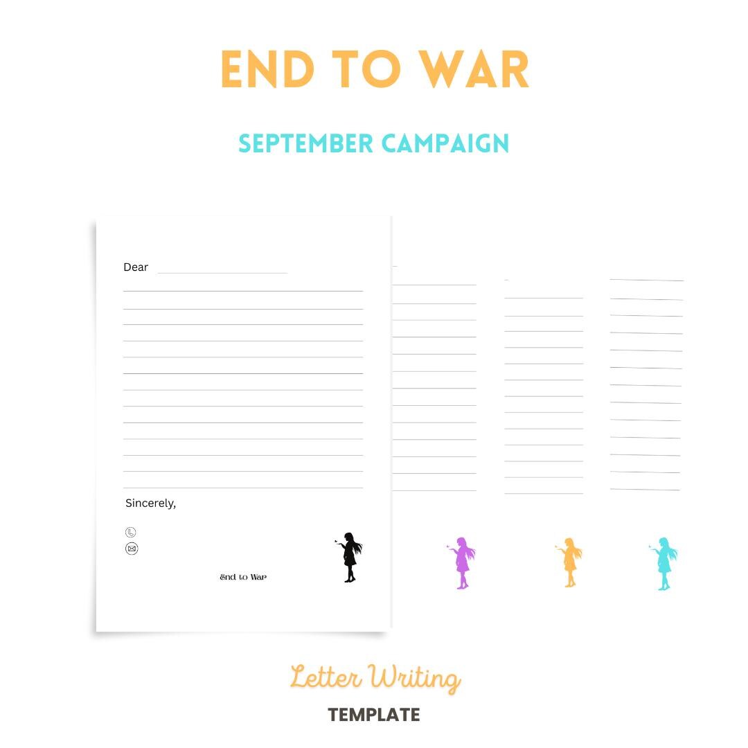 End of War Lined Letter Writing Paper: JW September Campaign (PDF ...