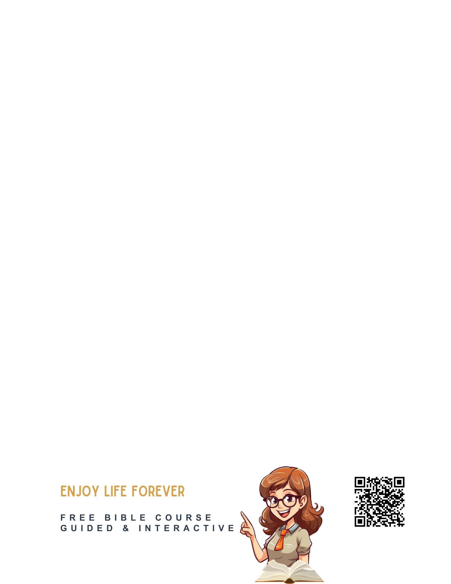 Enjoy Life Forever Letter Writing Paper: JW Bible Study Template ...