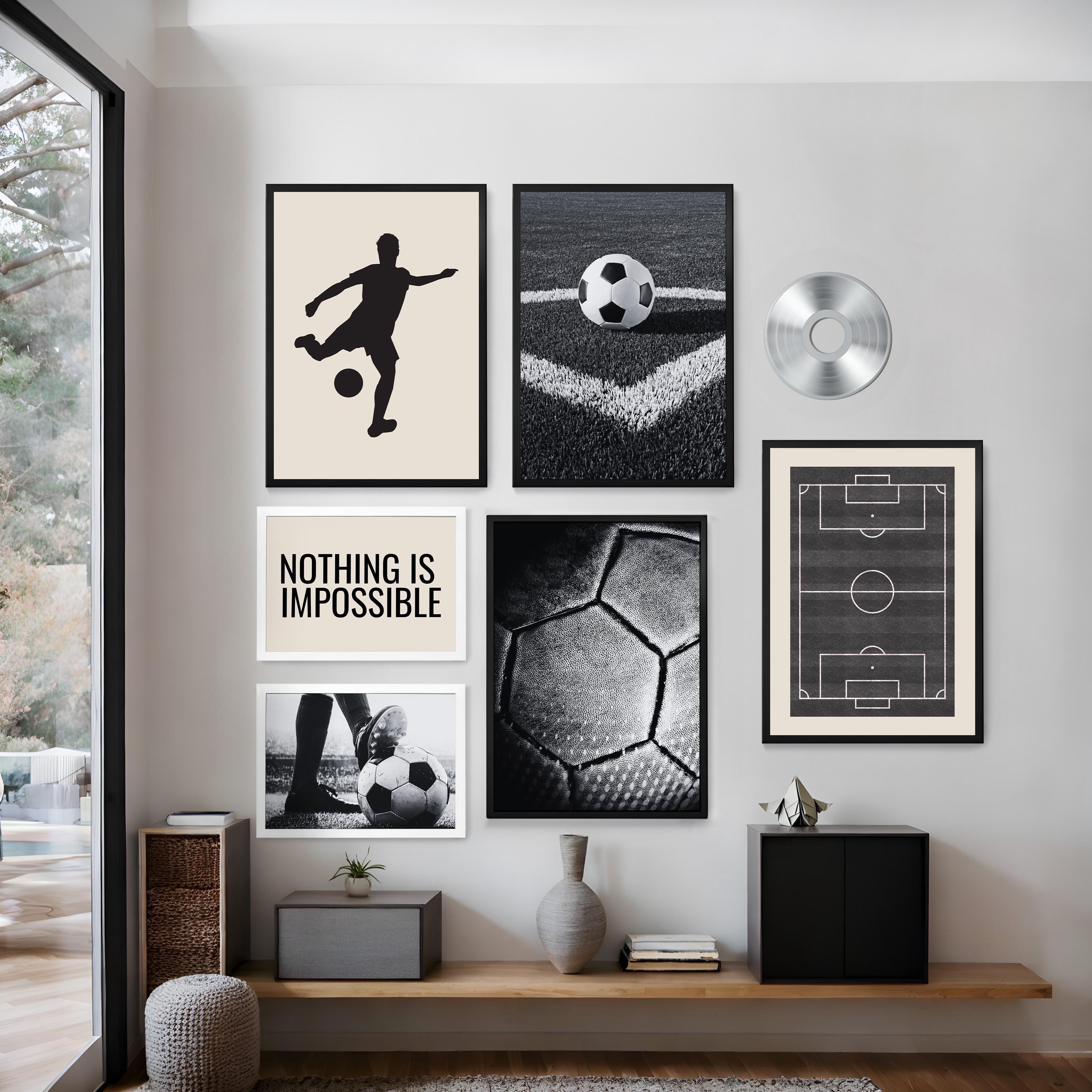 Soccer Print Set: Tween Boy Room Decor (digital Download, Set of 6 Jpgs ...