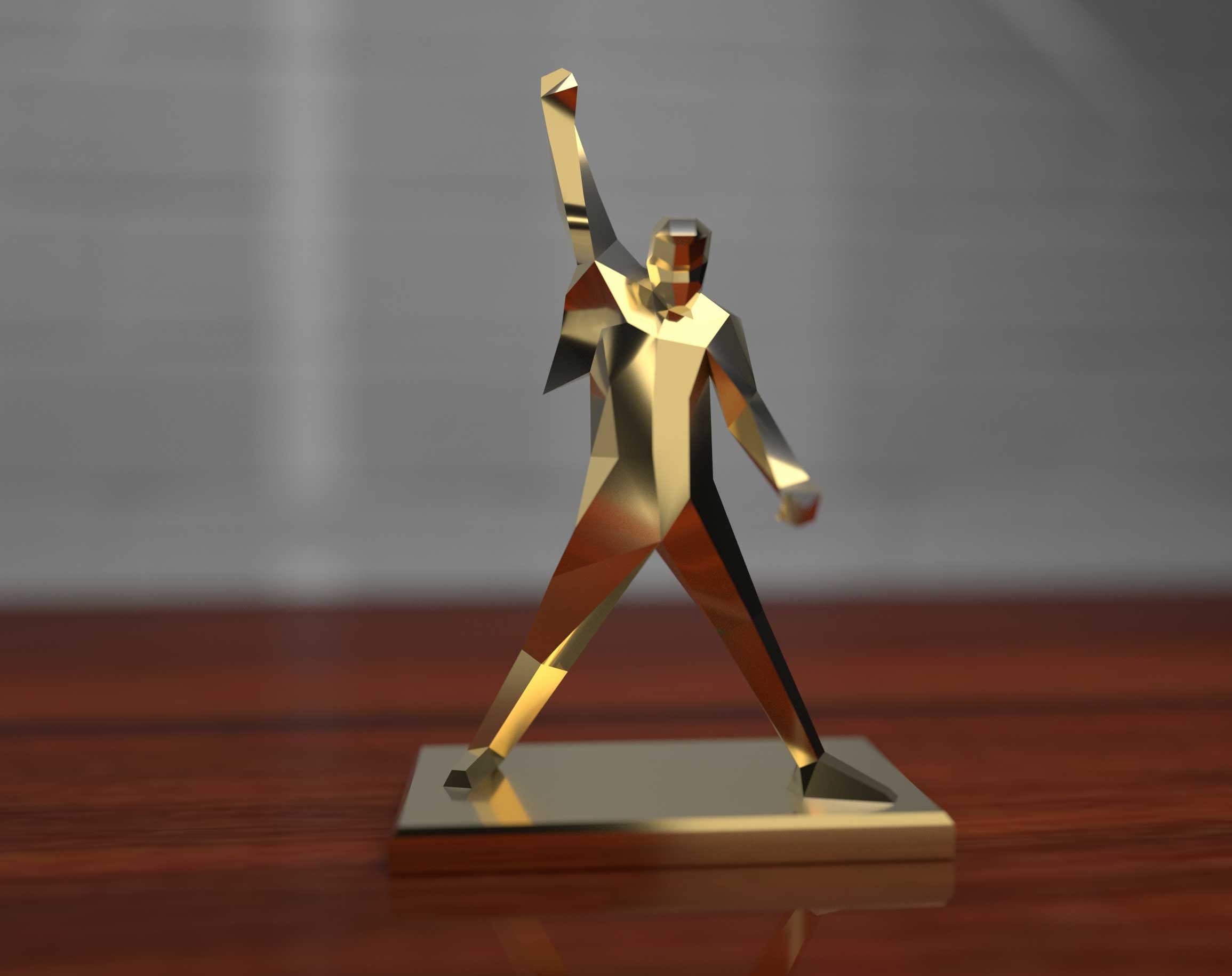 Freddie Mercury Papercraft Pose Paper Folding Queen Paper Statue - Etsy