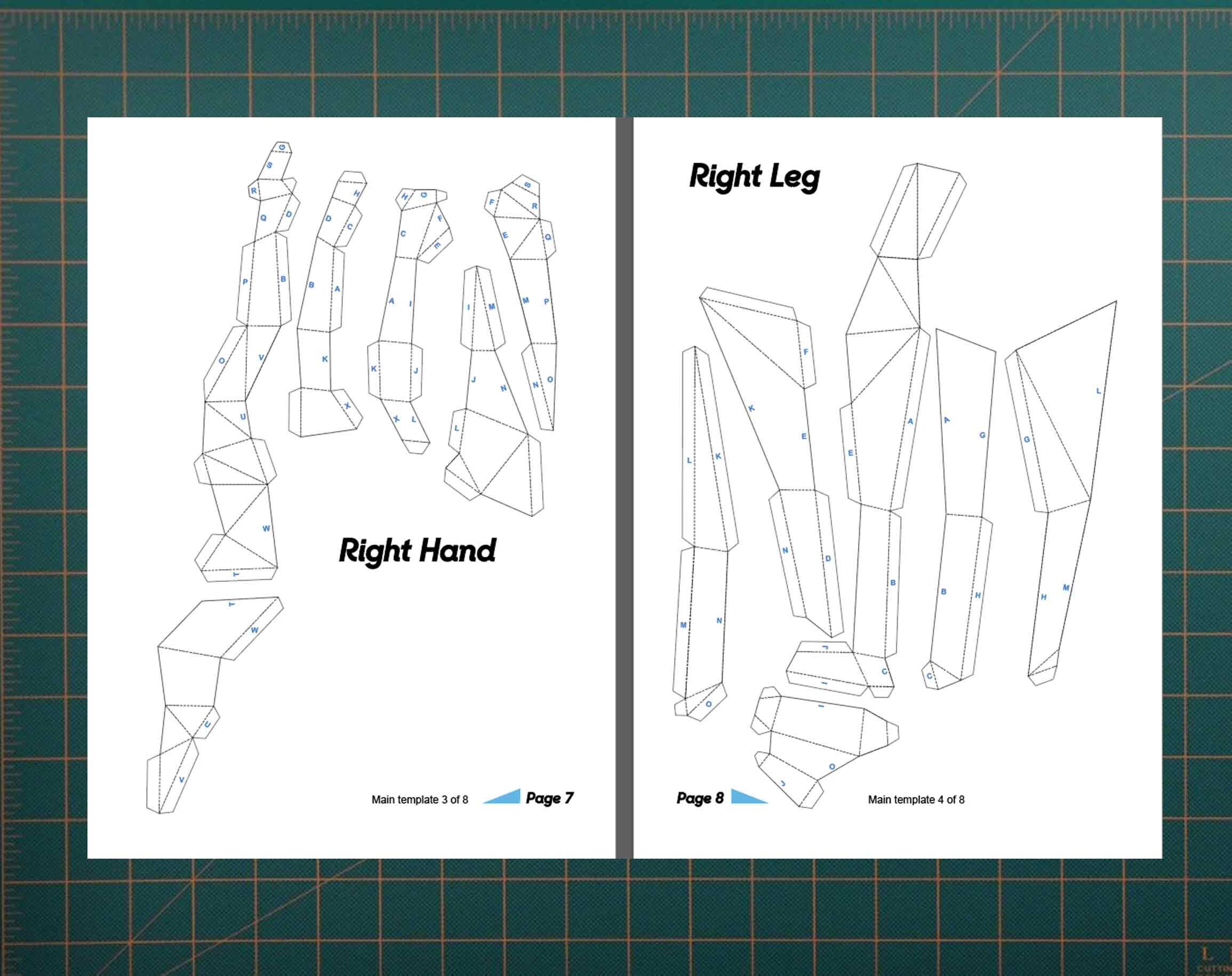 Freddie Mercury Papercraft Pose Paper Folding Queen Paper Statue - Etsy