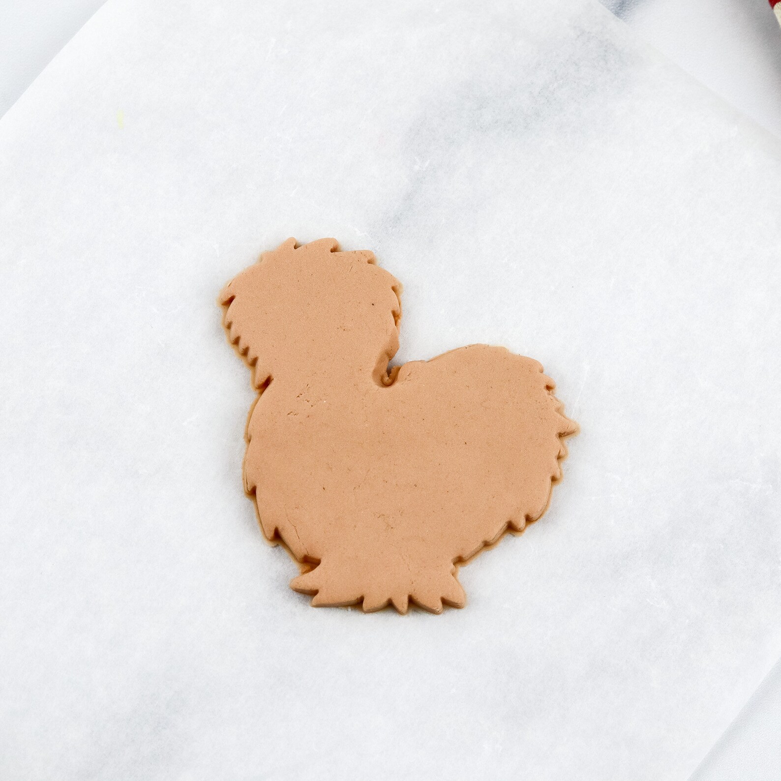 3D Printed Super Fluffy Silkie Chicken Cookie Cutter - Etsy