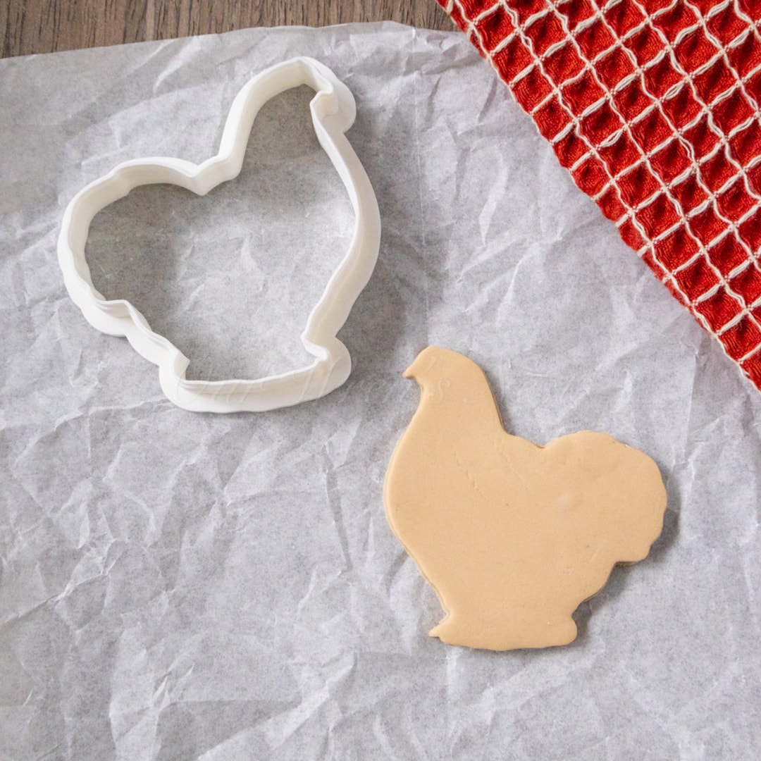 3D Printed Female Cochin Cookie Cutter - Etsy