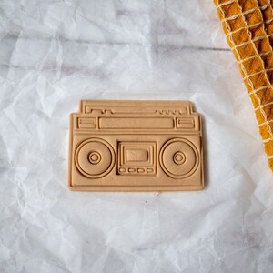 3D Printed Vintage Boombox Stamp Cookie Cutter Set - Etsy