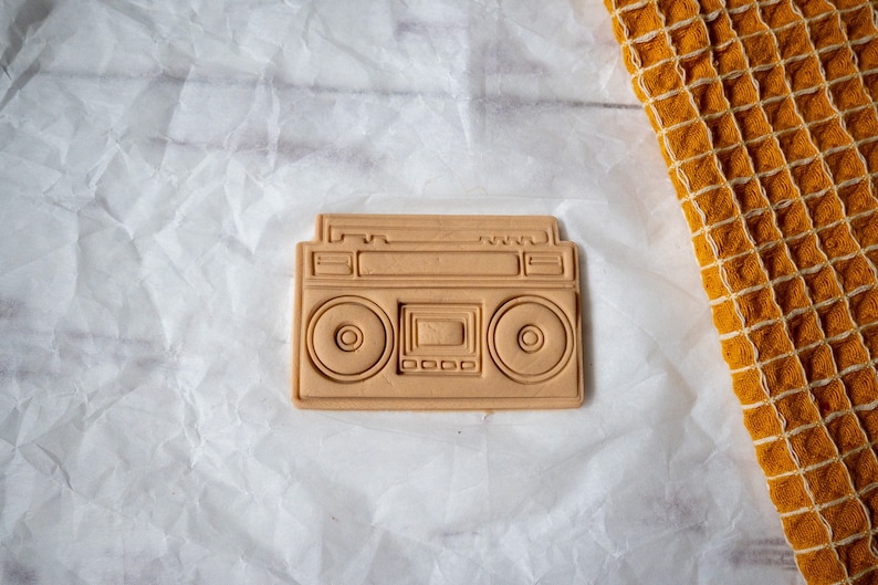 3D Printed Vintage Boombox Stamp Cookie Cutter Set - Etsy