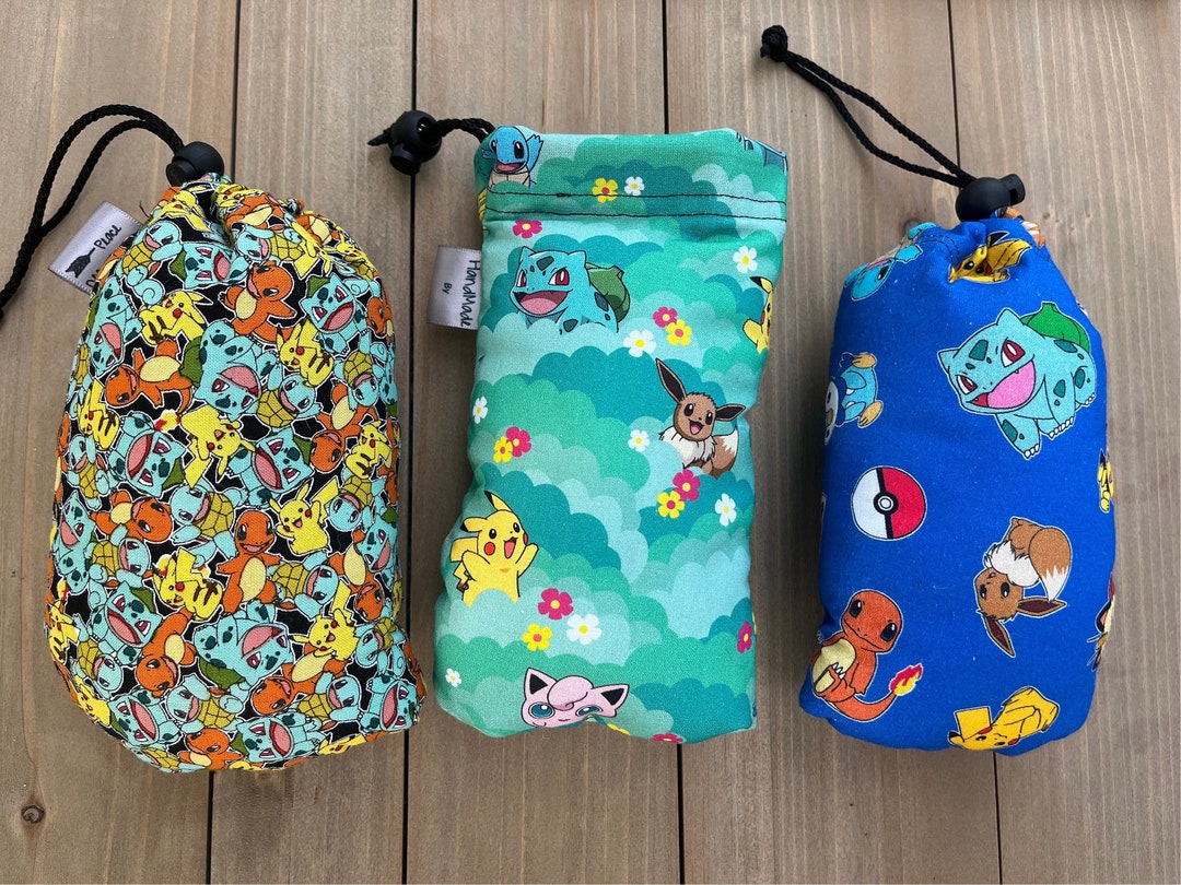 Pokémon Padded Drawstring Pipe Pouch Sunglasses Case Ipod Case - Etsy