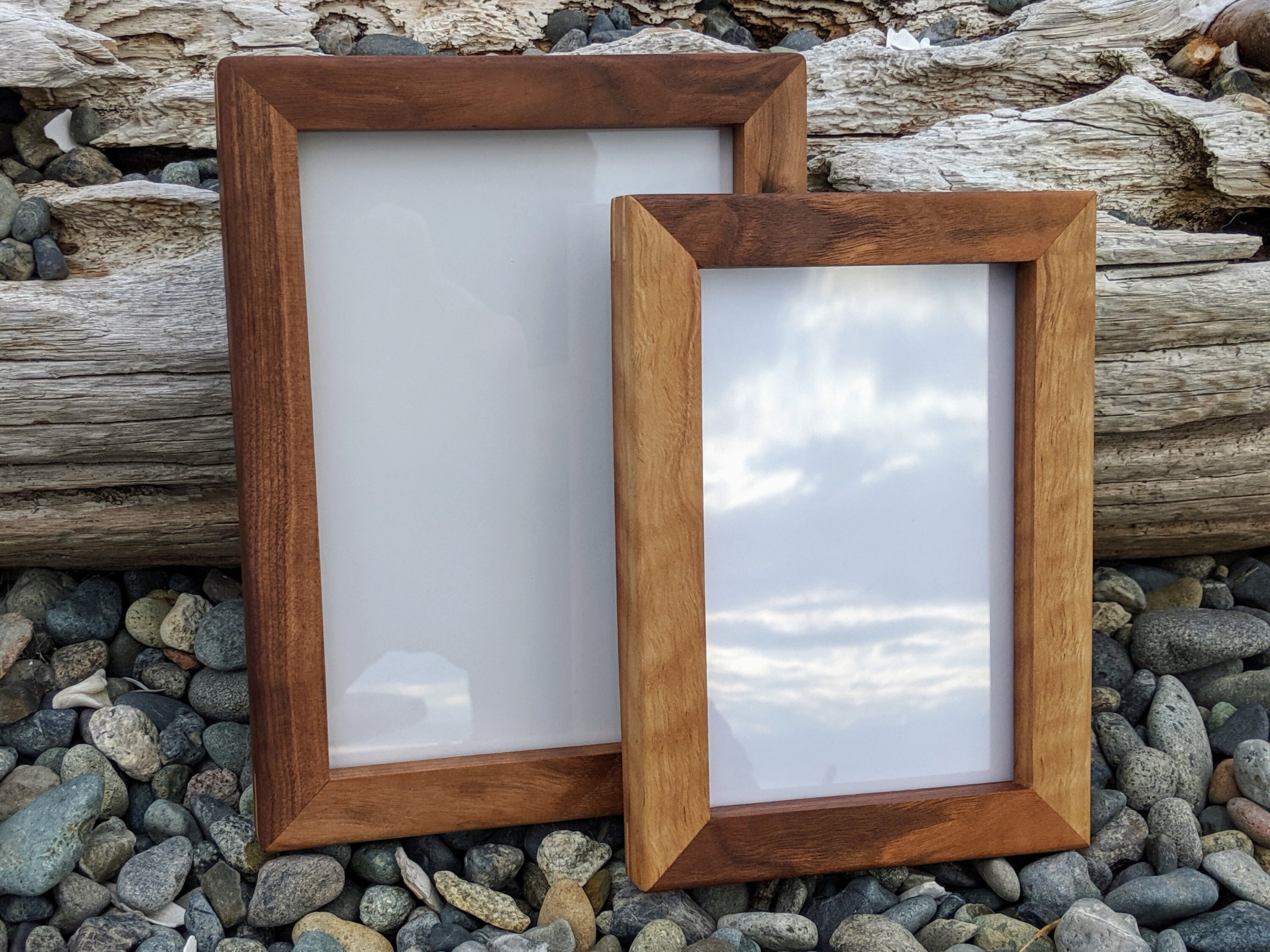 Frame 02 Walnut With Maple Splines Handmade Picture Frame - Etsy