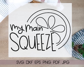 Main Squeeze Clipart - Etsy