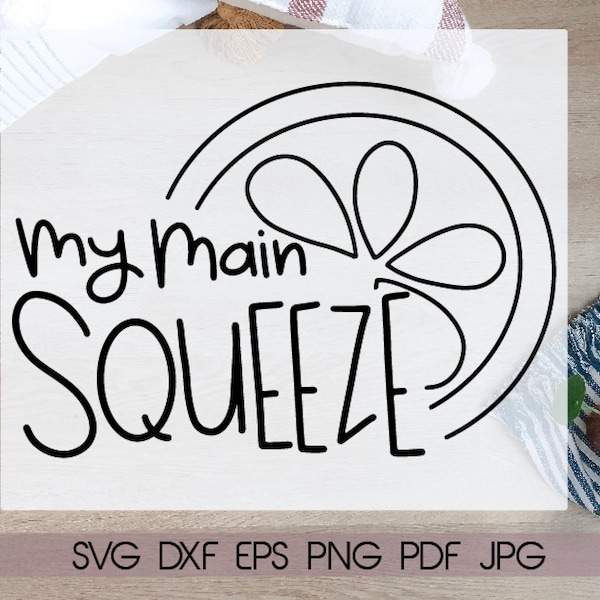Main Squeeze Clipart - Etsy