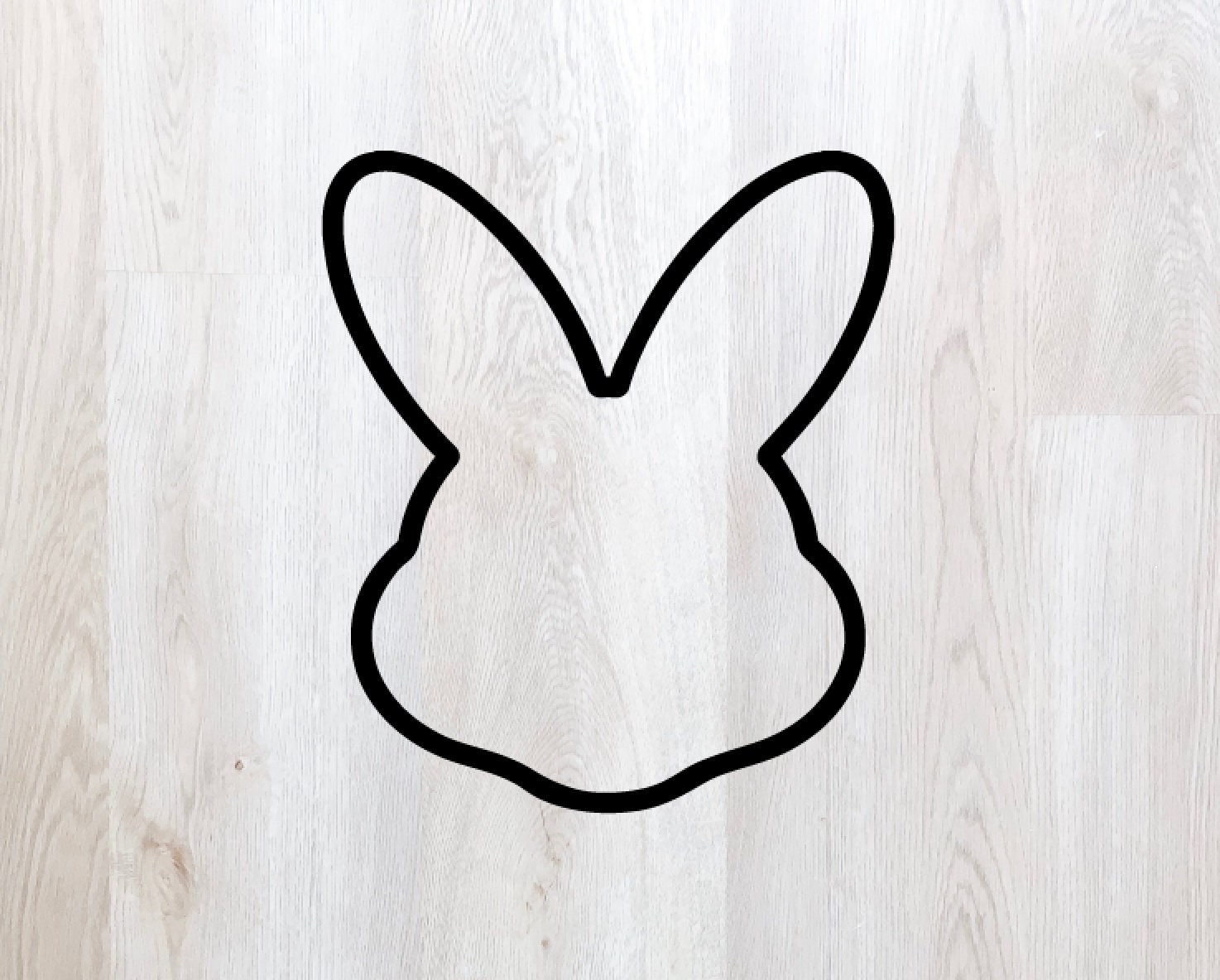 Bunny Head Clipart, Easter Bunny Svg File, Downloadable Prints for ...