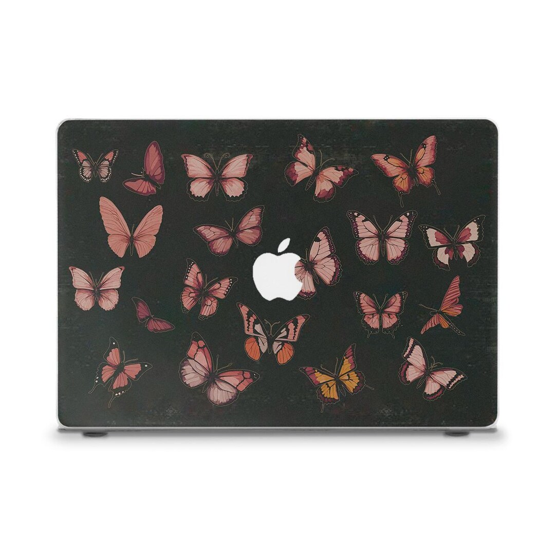 Butterflies MacBook Case Aesthetic MacBook Air 13 15 Inch M2 M3 MacBook ...