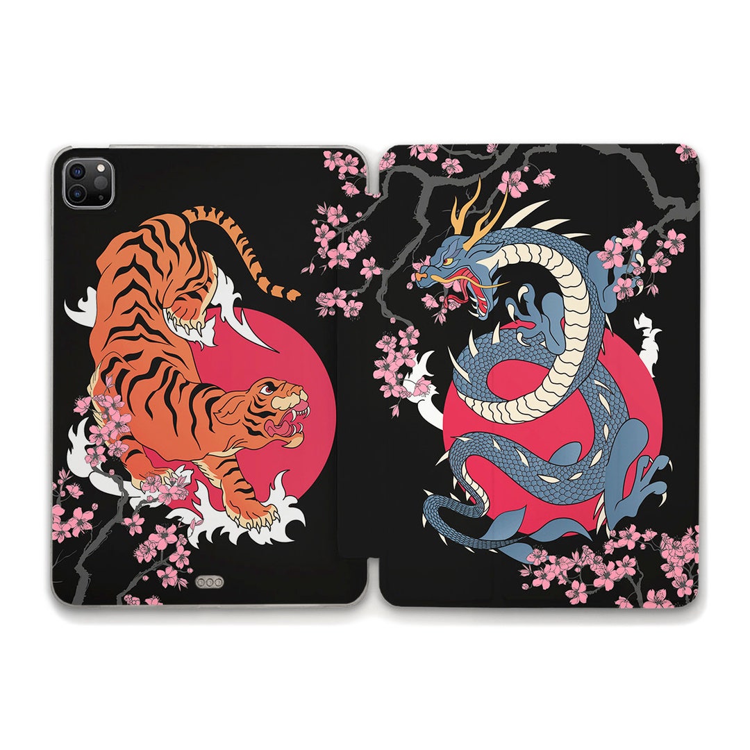 Japanese iPad Case Aesthetic iPad 10.2 10.9 10th Air 5 Pro 12.9 11 Mini ...