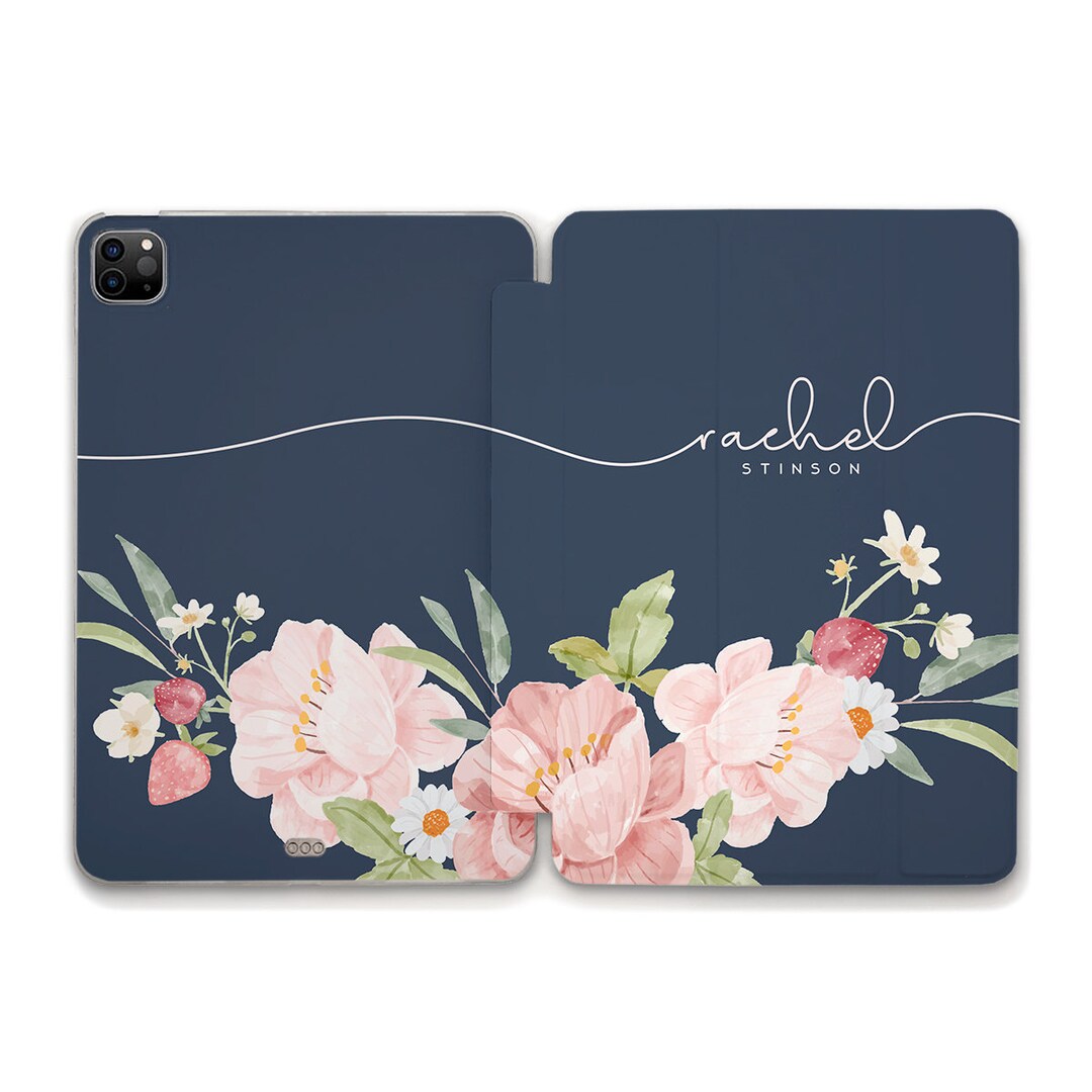 Name iPad Case Personalized iPad 10.2 10.9 Air 5 Pro 12.9 11 iPad Mini ...