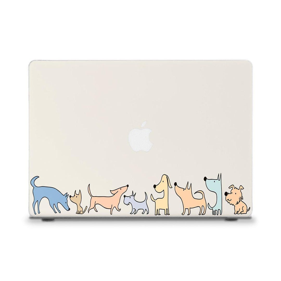 Dogs MacBook Case Cute MacBook Air 13 15 Inch M2 M3 MacBook Pro 13 14 ...