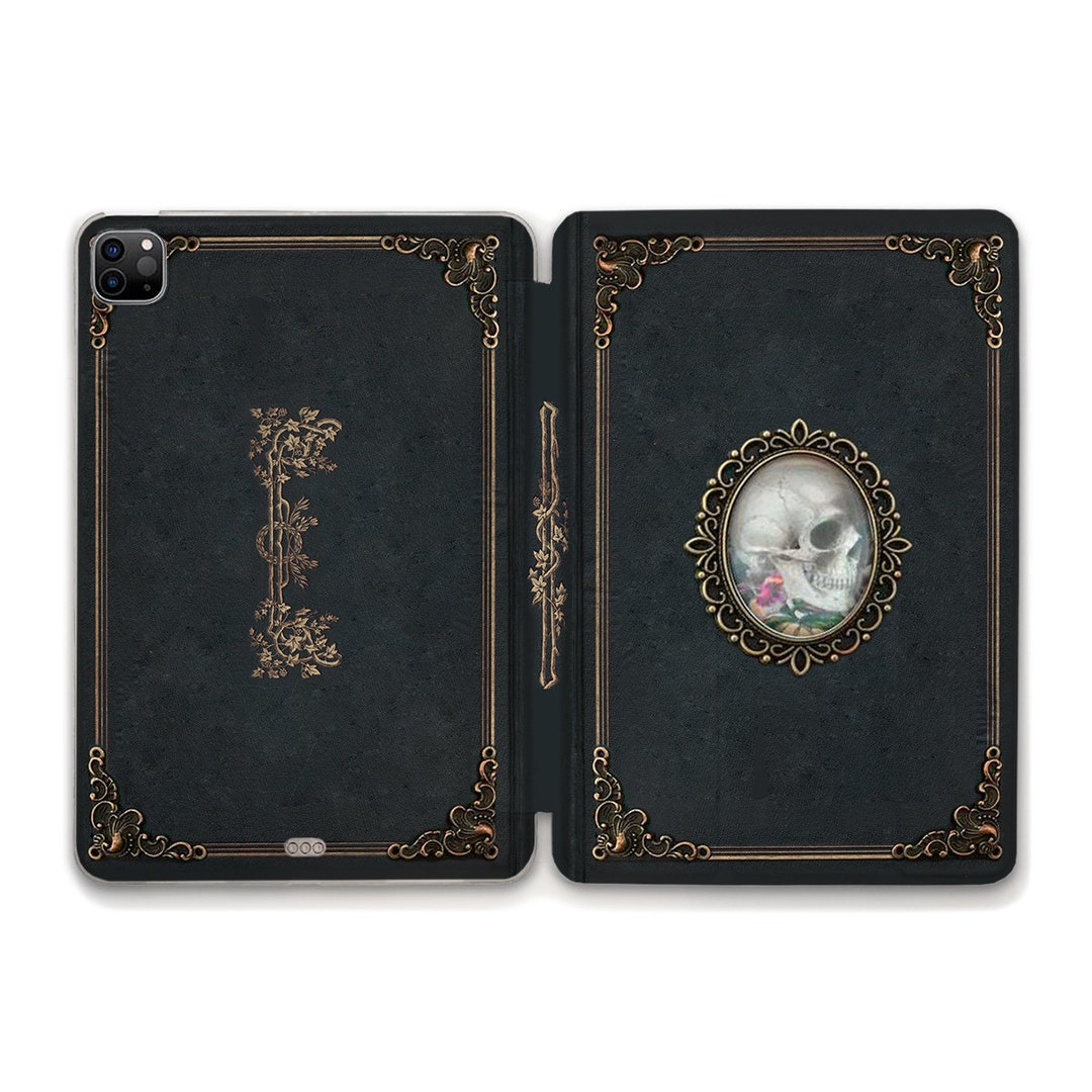 Book iPad Case Goth iPad 10.2 10.9 Air 5 Pro 12.9 Pro 11 iPad Mini 6 ...