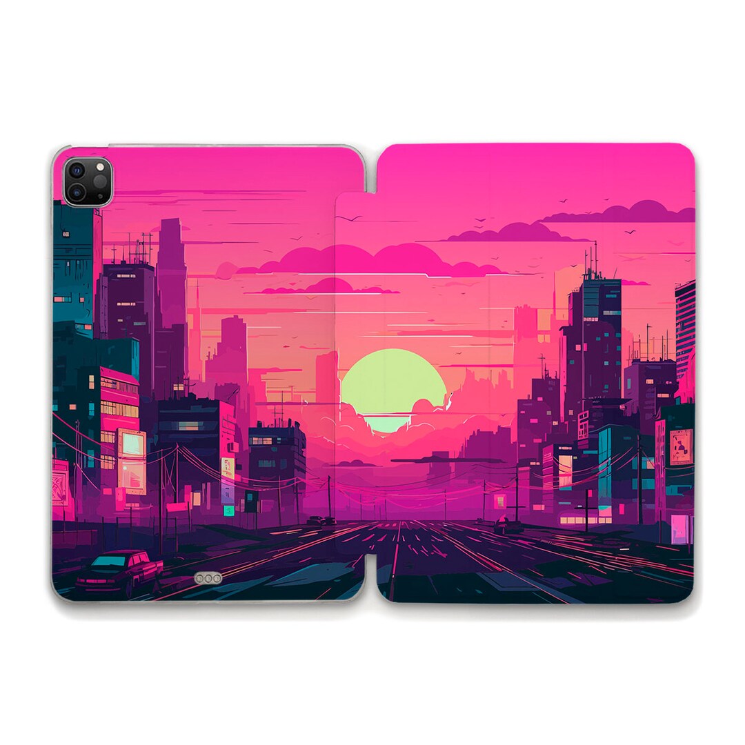 Retro iPad Case Vaporwave iPad 10th Gen iPad Air 5 Air 4 Pro 12.9 11 ...