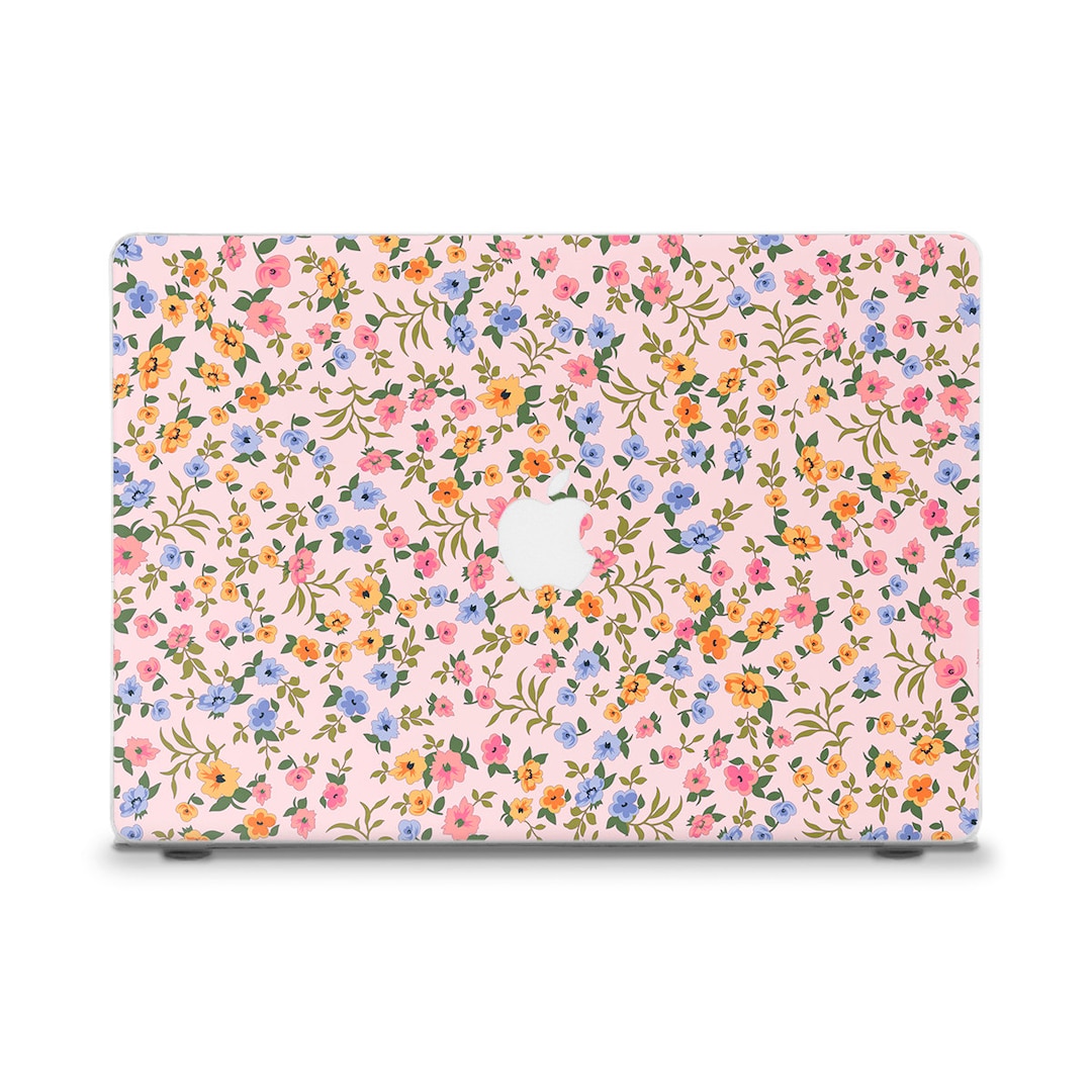 Aesthetic MacBook Case Flowers MacBook Air 13 15 M2 M3 MacBook Pro 13 ...
